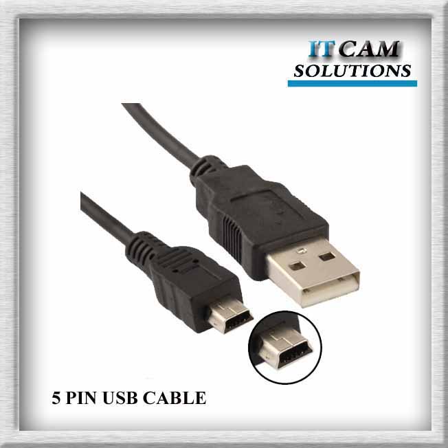 USB CABLE 5PIN TO USB 1.5METER USB CABLE 60CM CHARGING CABLE FOR GOPRO ...