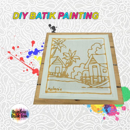 Ready Stock - DIY BATIK PAINTING (CANVAS & CARDBOARD ONLY) | Shopee ...