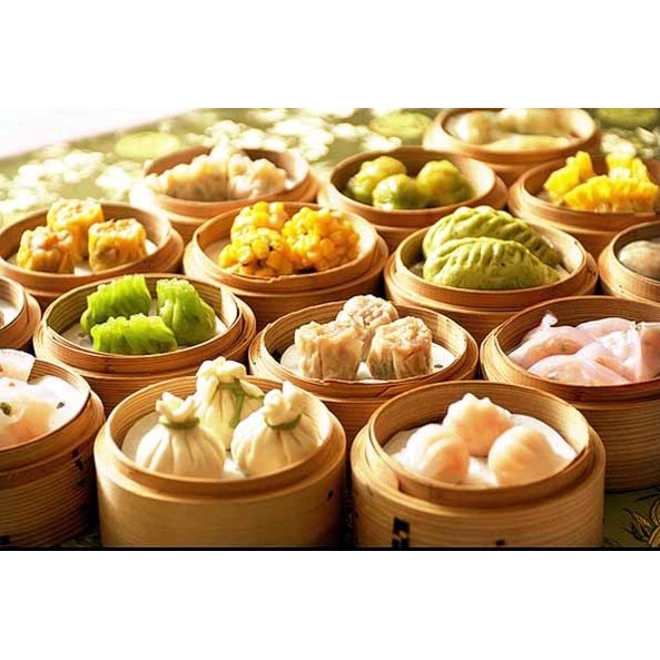 Bamboo Steamer 6 Inches Chinese Pau Dimsum Steamer | Shopee Malaysia