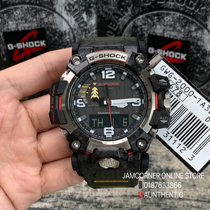 ASIA SET 100% ORIGINAL CASIO G-SHOCK GWG-2000-1A1/GWG-2000-1A3/GWG-2000 ...