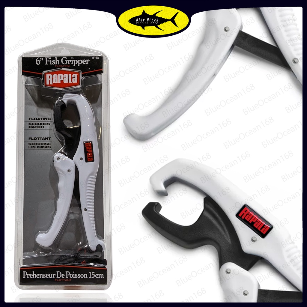 RAPALA Fish Grip Floating Fish Gripper 6 dan 9 Inch Fishing Tools ...