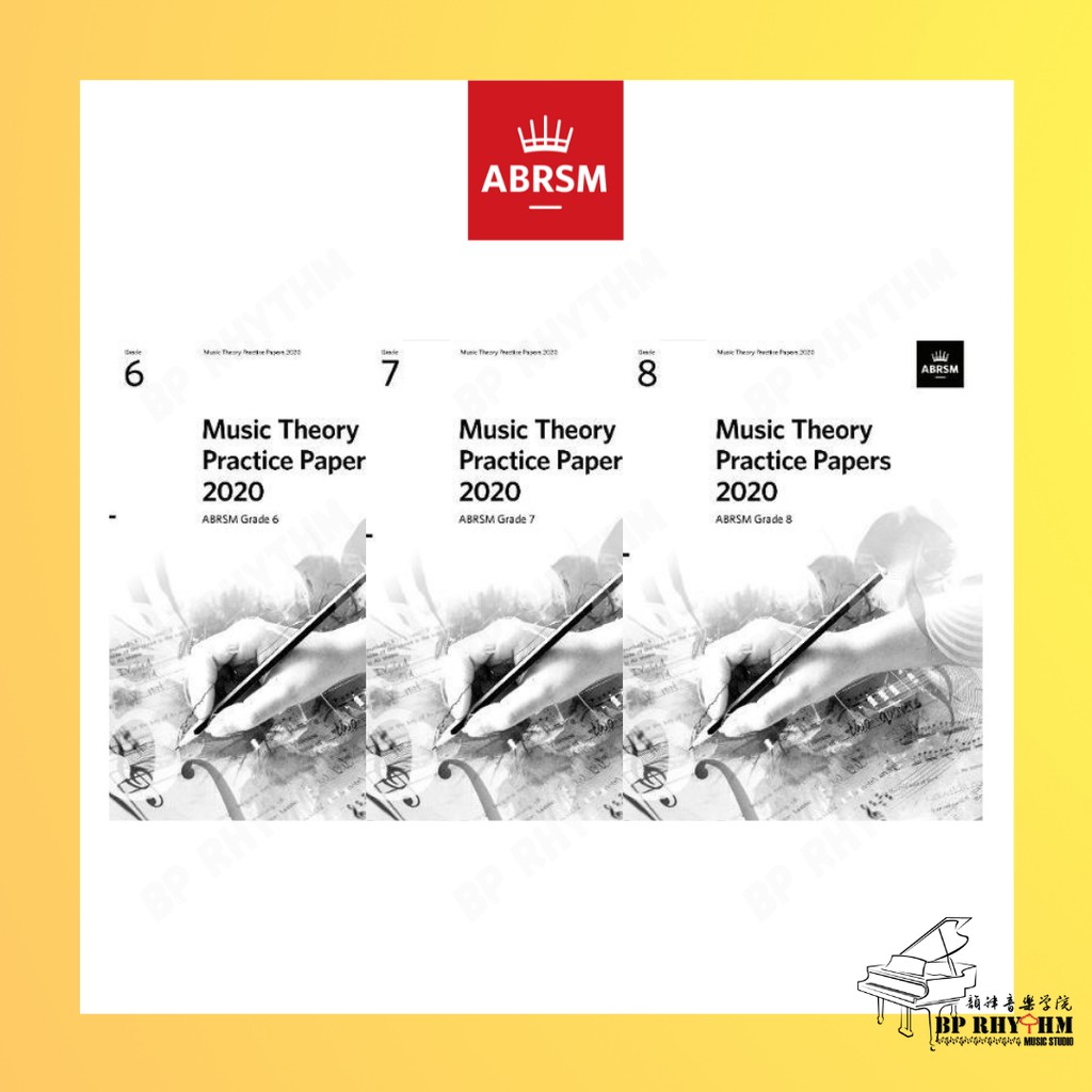 ABRSM Music Theory Practice Papers 2020, Grade 6 - 8 | Shopee Malaysia