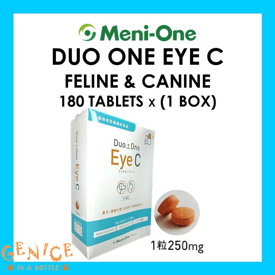 (EXP 07/2026) Duo One Eye C tablets 180's for Cat and Dog (maintain ...