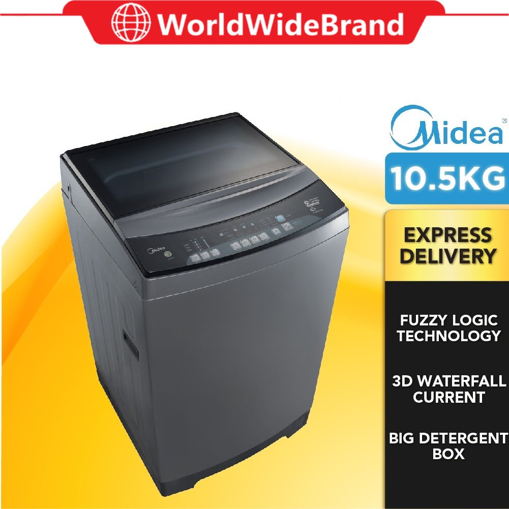 Midea 10.5KG Fully Auto Washing Machine MFW-1055CV | Midea 12.5KG ...