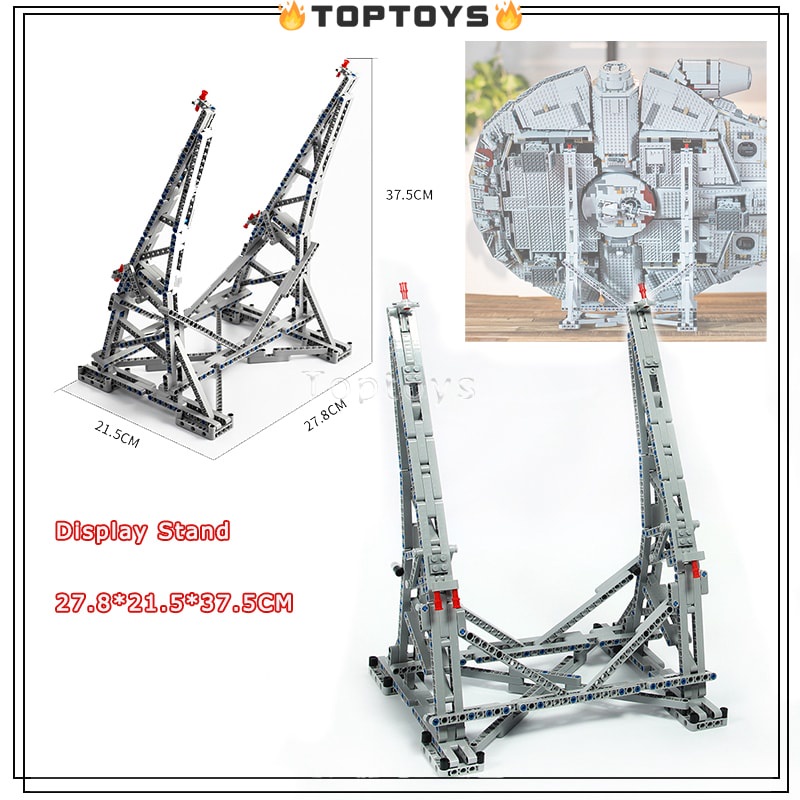 [TOPTOYS]Bricks Bracket Vertical Display Stand For UCS Millennium ...