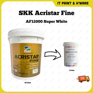 [1 Liter] SKK Acristar Fine Pro White & AF12000 Super White Emulsion ...