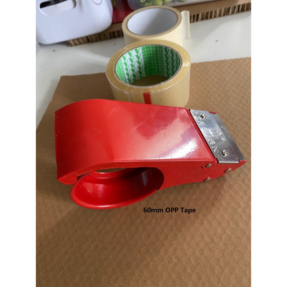 Metal OPP Tape Dispenser 48mm 60mm Hand Tape Cutter OPP Hand Box ...