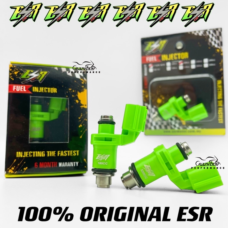 ESR MOTOR 100% ORIGINAL RACING INJECTOR Y15ZR V2 RS150 SRL115 Fi 160CC ...