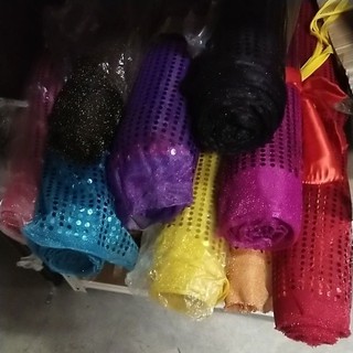 Sequins Fabric Kain Sequin / Party use | Shopee Malaysia