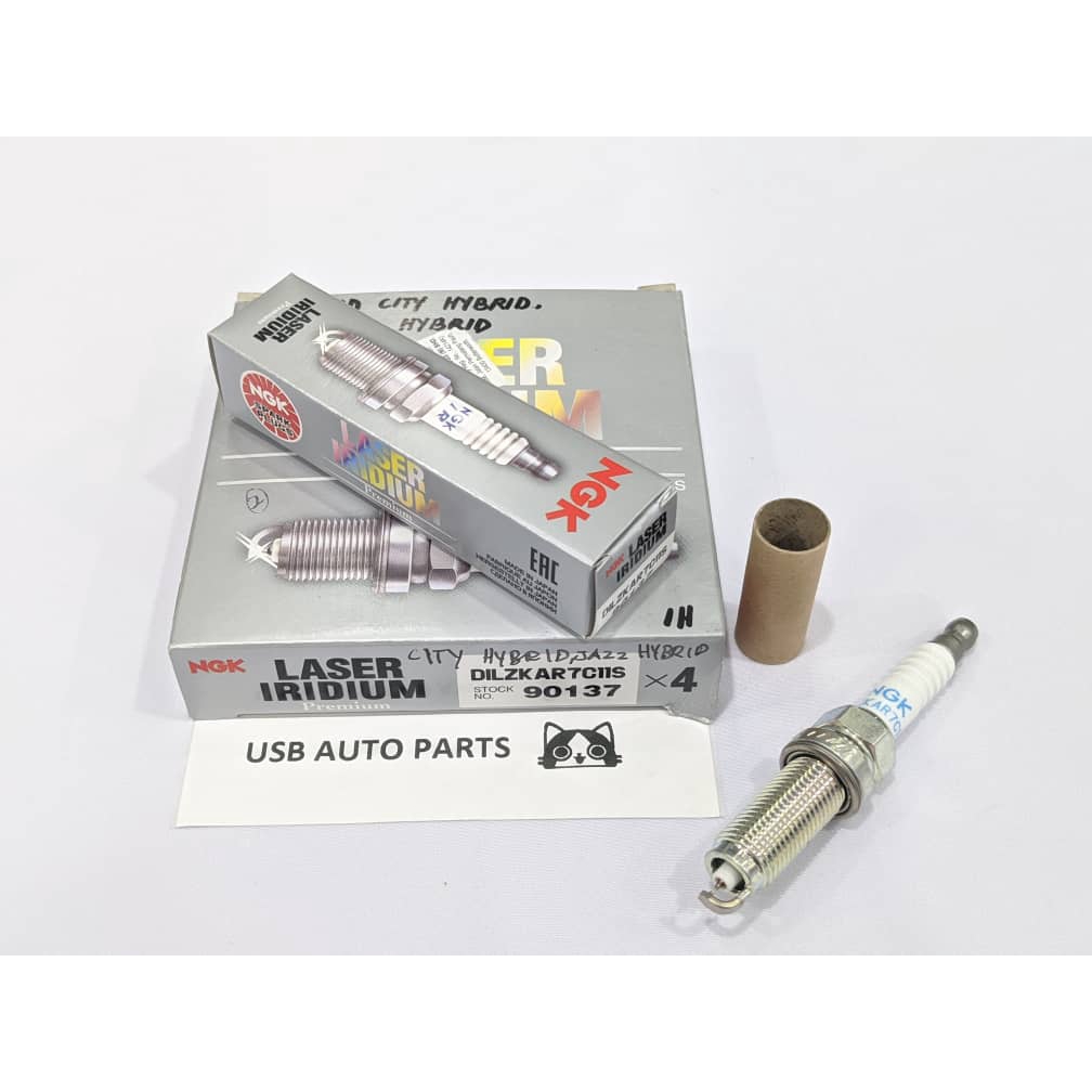 NGK Laser Iridium Spark Plug DILZKAR7C11S for Honda Jazz T5A City T9A Hybrid | Shopee Malaysia