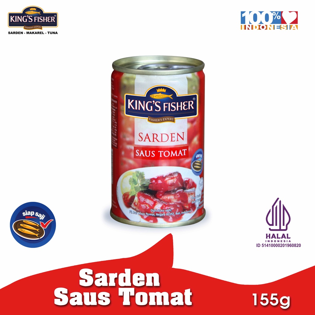 Fisher Sardines mini Tomato Sauce Canned Food 155 gr | Shopee Malaysia