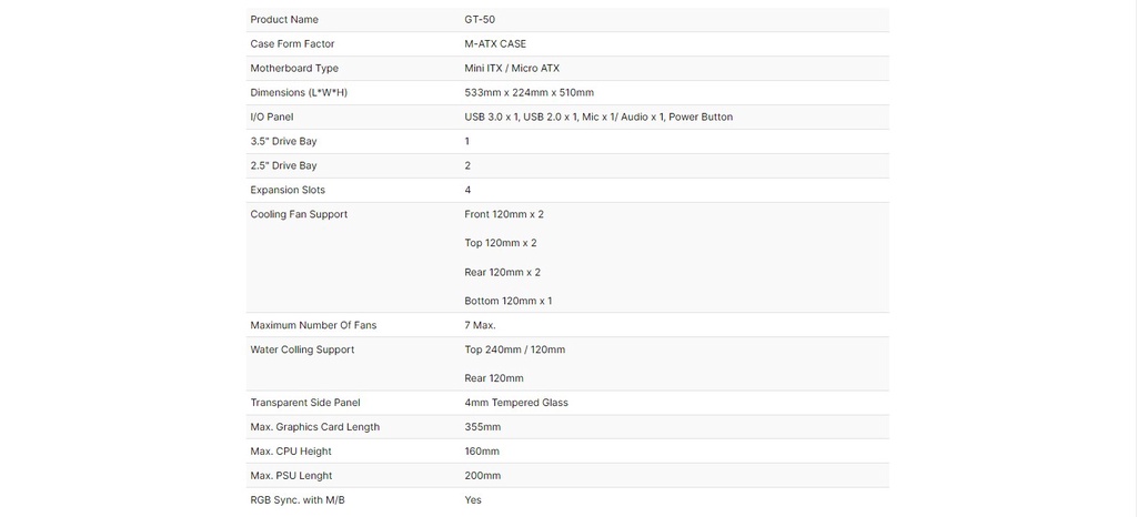 Invasion GT-50 (MATX Gaming Case) | Shopee Malaysia