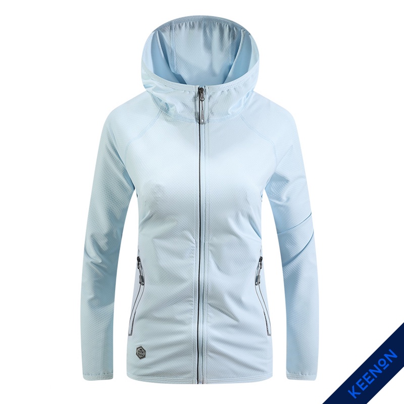 [M-4XL] UPF50+ Couple sun protection jacket windbreaker men Zipper Hooded Anti Uv Jacket hoodie ...