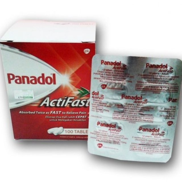 Panadol Actifast 10 tablet ( Exp: 04/2026) | Shopee Malaysia