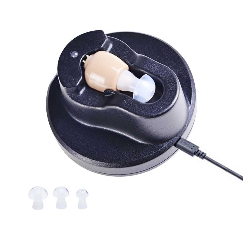 Mini Rechargeable Inner Ear Type Hearing Device Sound Amplifier with ...