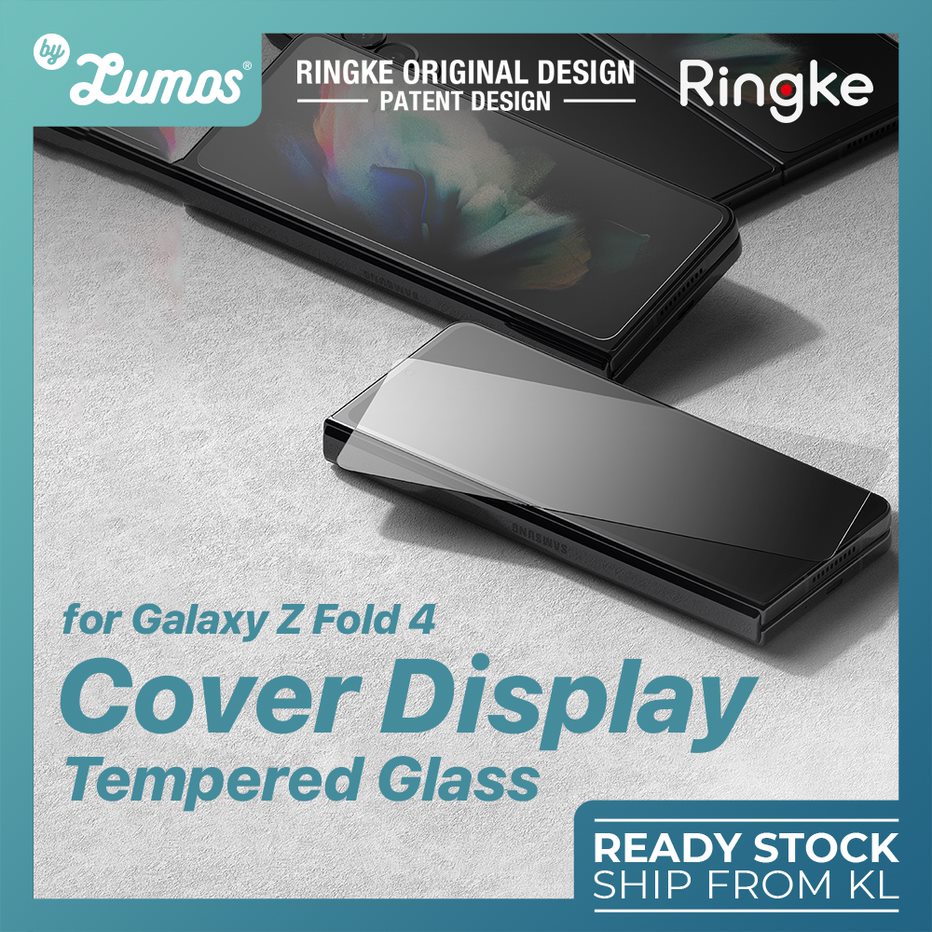 [READY STOCK] Ringke Galaxy Z Fold 4 Screen Protector Cover Display ...