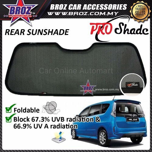 OEM Rear Windscreen Custom Fit Car Sunshade / Sunshades / Sun shade For ...