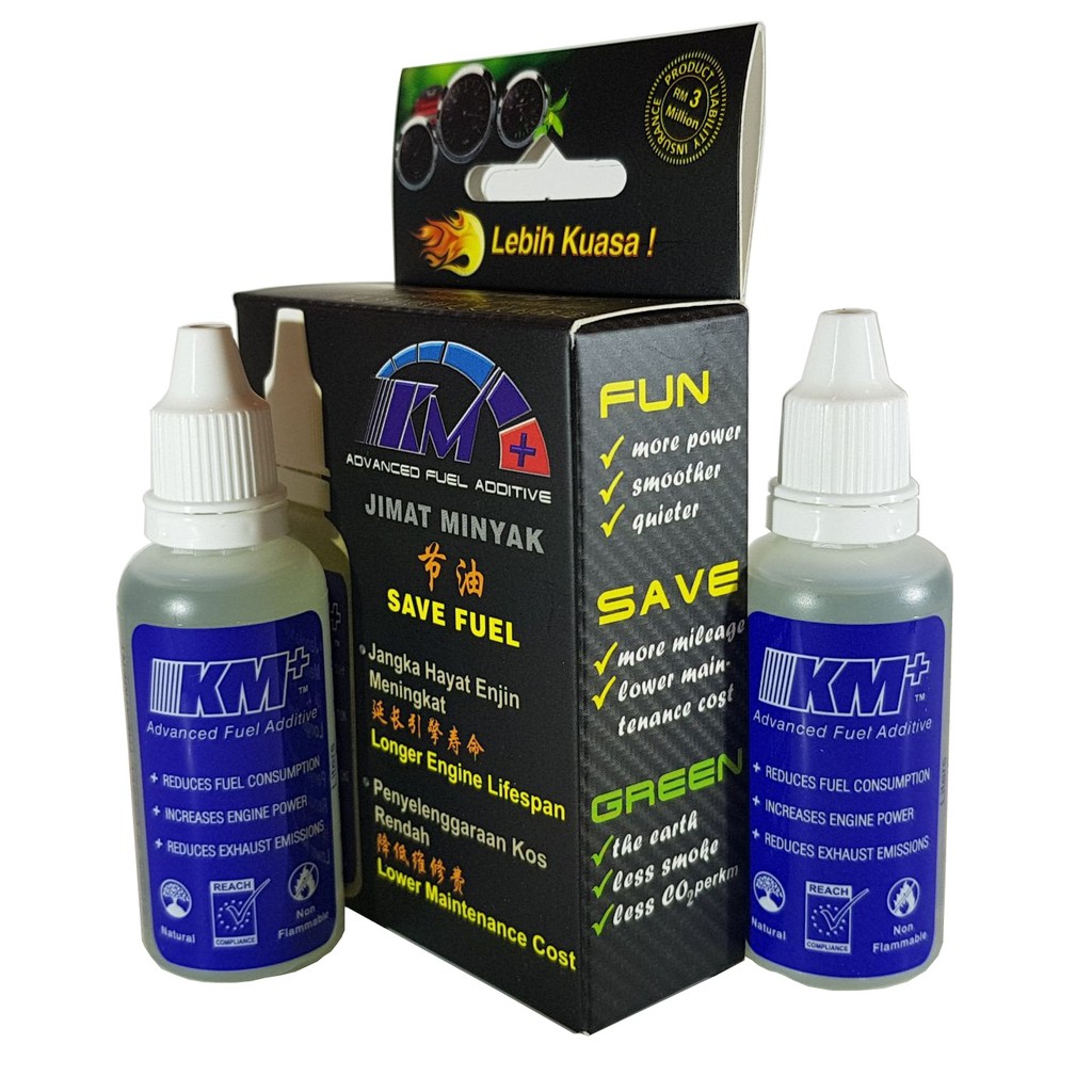 KM+ Advanced Fuel Additives (160 liters fuel treatment ) [Official ...