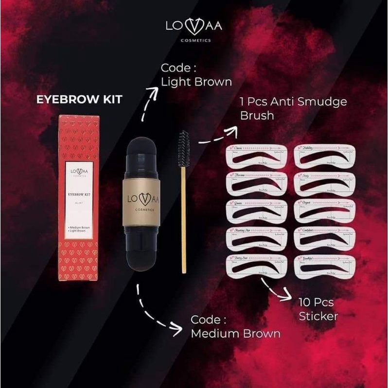 🔥🔥🔥MERDEKA PROMOR EYEBROWN KIT🔥🔥🔥 | Shopee Malaysia