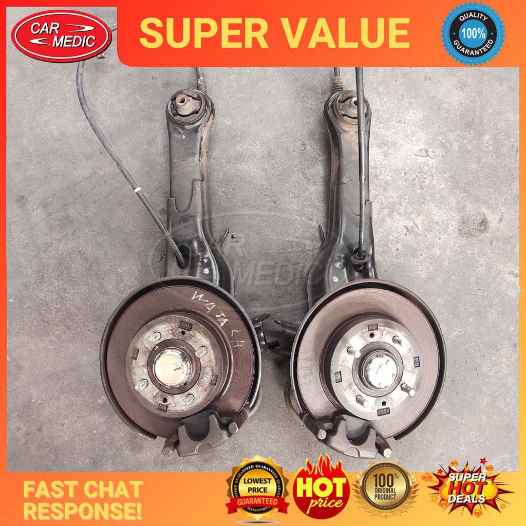 Original Proton Waja Complete Rear Disc Brake Set / Disc Brake Belakang ...