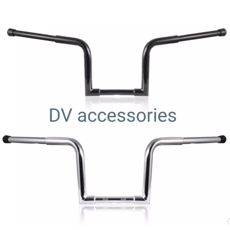 Motorcycle Handle Bar 25mm for Harley Chopper Cafe Racer | Shopee Malaysia