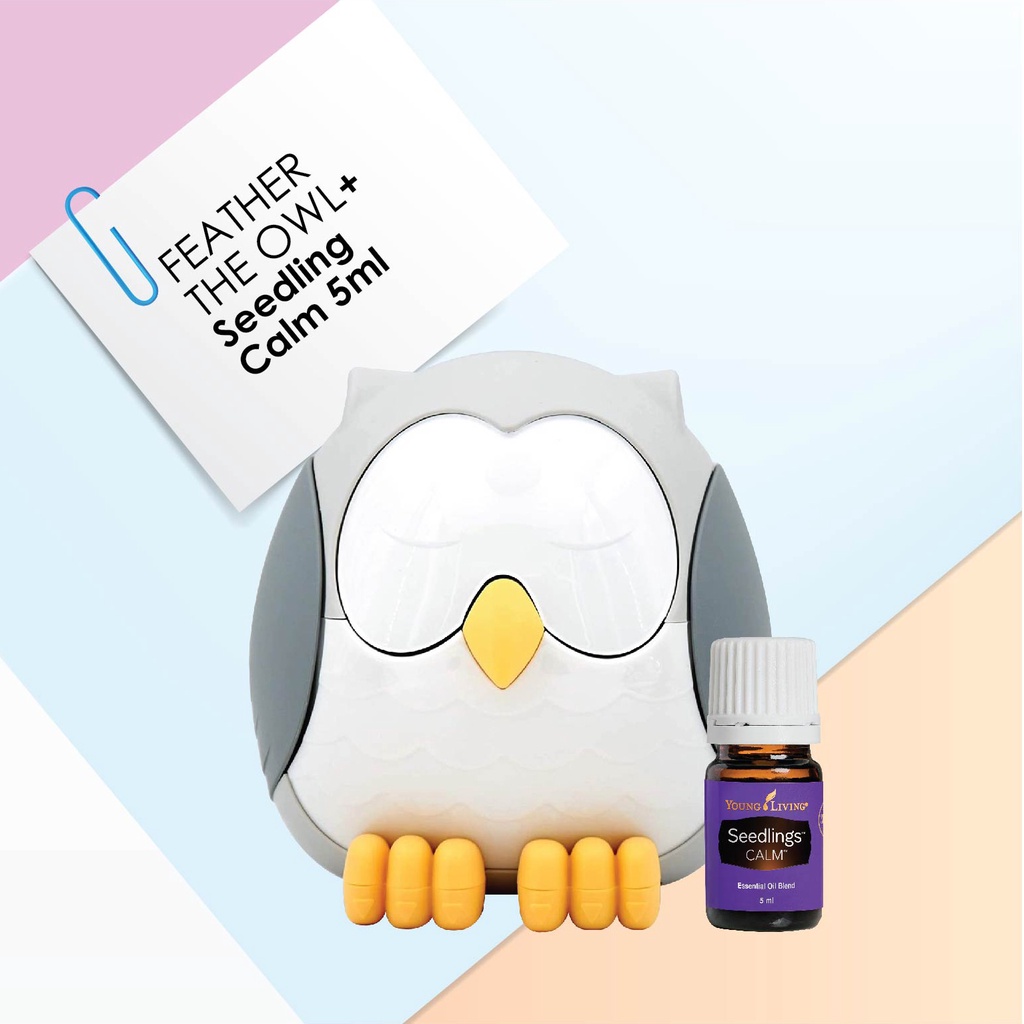 ORIGINAL Feather The Owl Diffuser Young Livings + EO (READY STOCK ...