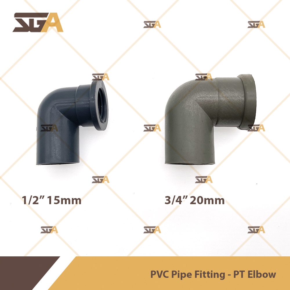 15MM 20MM 25MM PVC PIPE FITTING PENYAMBUNG PAIP PVC SOCKET ELBOW TEE VALVE SOCKET PT SOCKET PT ...