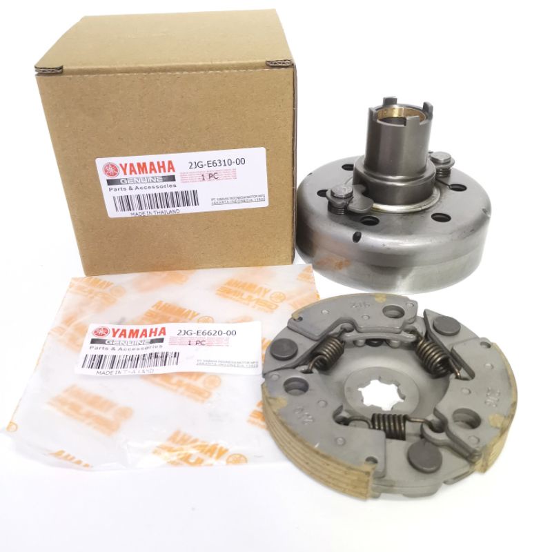 Y110 / Y100 AUTO CLUTCH SHOE & AUTO CLUTCH HOUSING YAMAHA 100% ORIGINAL ...