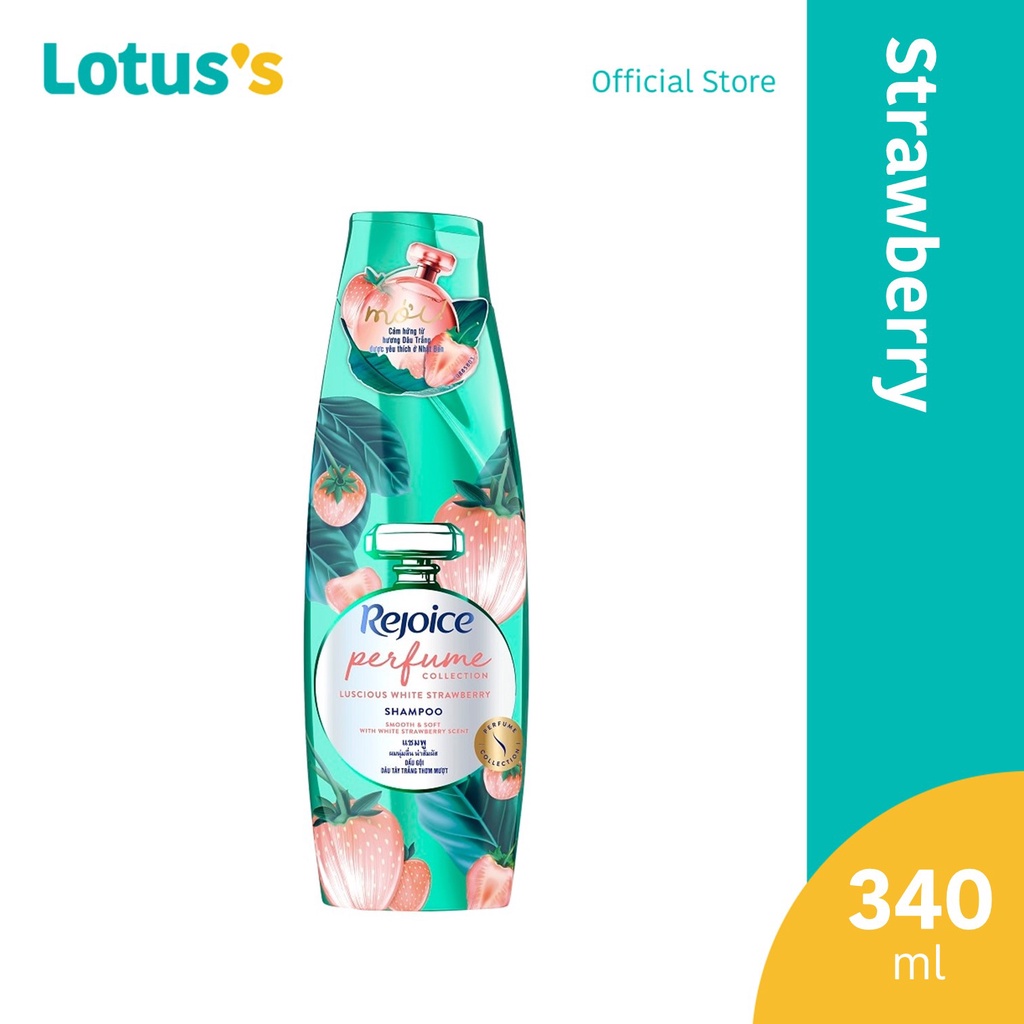Rejoice Perfume Collection Luscious White Strawberry Shampoo 340 ml ...