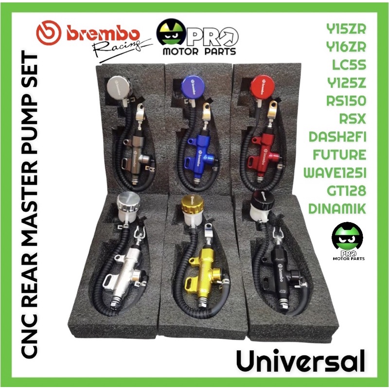 RACING CNC MASTER PUMP SET UNIVASAL Y16ZR Y15ZR LC5S Y125Z TZM RS150 ...