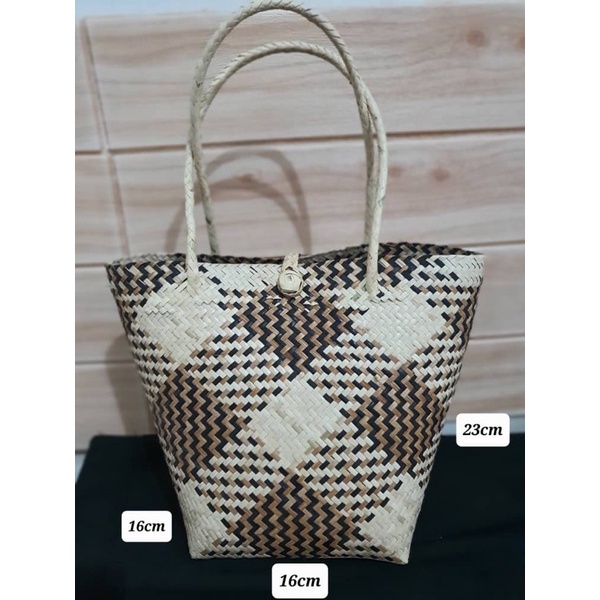 100% Original Handmade Penan Sarawak Rattan Basket | Shopee Malaysia