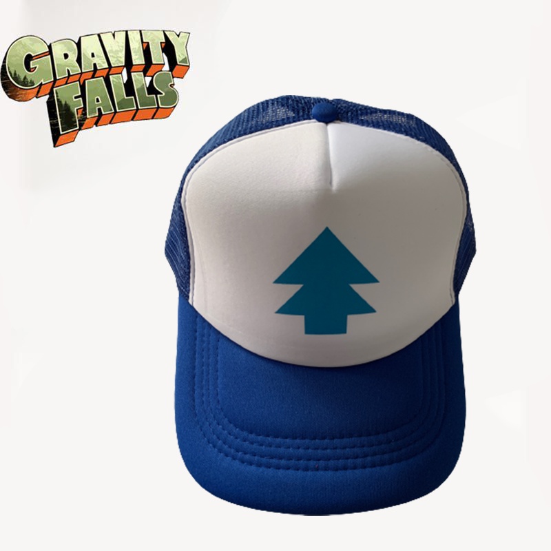 Gravity Falls Curved Bill BLUE PINE TREE Dipper Gravity Falls Cartoon ...