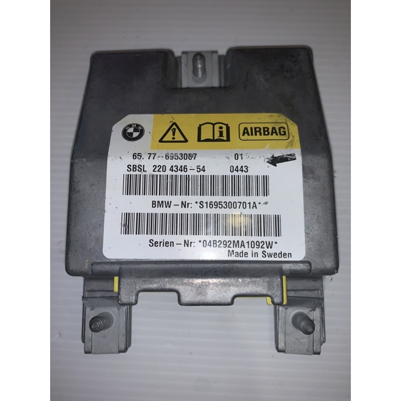 BMW E60 E61 5 Series - B Pillar Left Airbag Control Module Unit Sensor ...