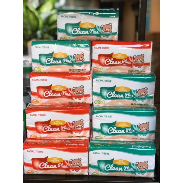 Clean Plus Tissue 180 sheets | Shopee Malaysia