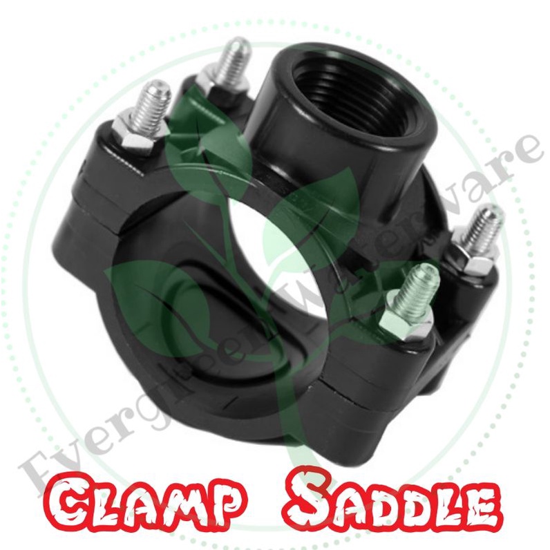 Clamp Saddle HDPE Fittings / HDPE Pipe / 32MM /50MM /63MM /90MM /Poly Fittings | Shopee Malaysia