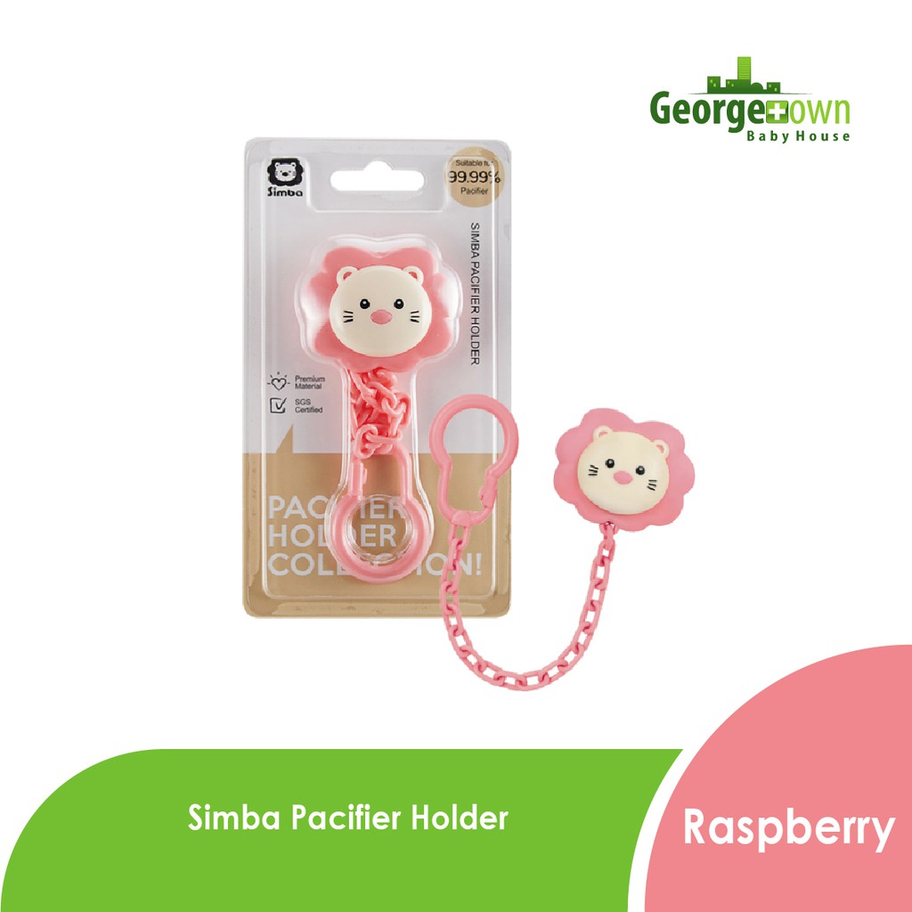 SIMBA PACIFIER HOLDER PINK (GTG) | Shopee Malaysia