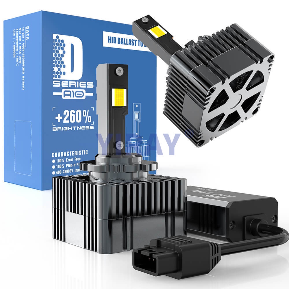 2PCS NEW Car Light D1S D4S D2S LED Headlight D3S D1R D2R D3R D4R D5S D8S Canbus Bulb 70W 17200LM ...