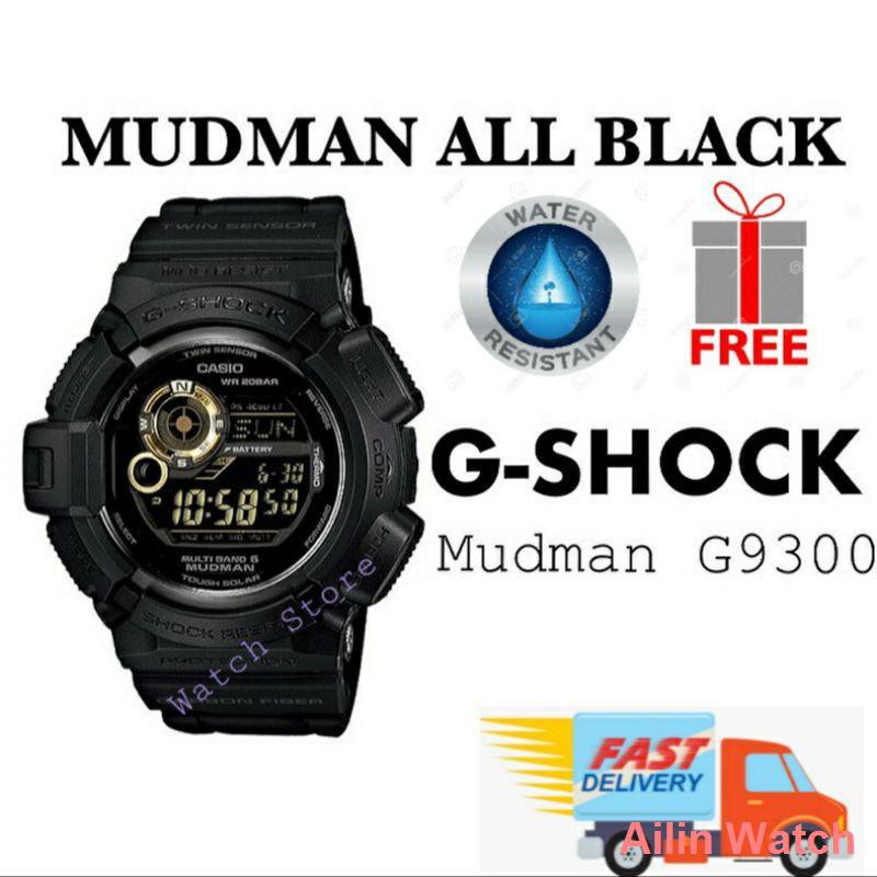 rosegold watch ☄ New_GShock MUDMAN-Black G-9300 Digital Jam Tangan ...