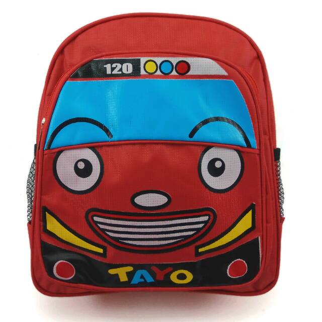 Tayo The Little Bus Kindergarten Elementary School Backpacks | Shopee ...