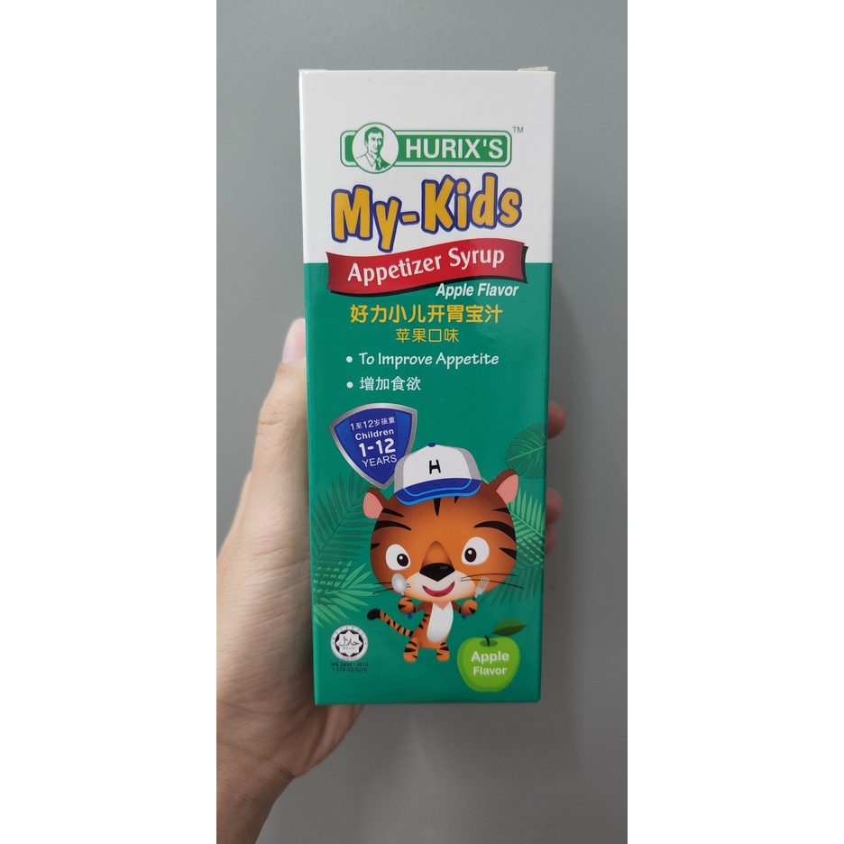 HURIX'S MY KIDS APPETIZER SYRUP 100ML (EXP: 2/2027) | Shopee Malaysia