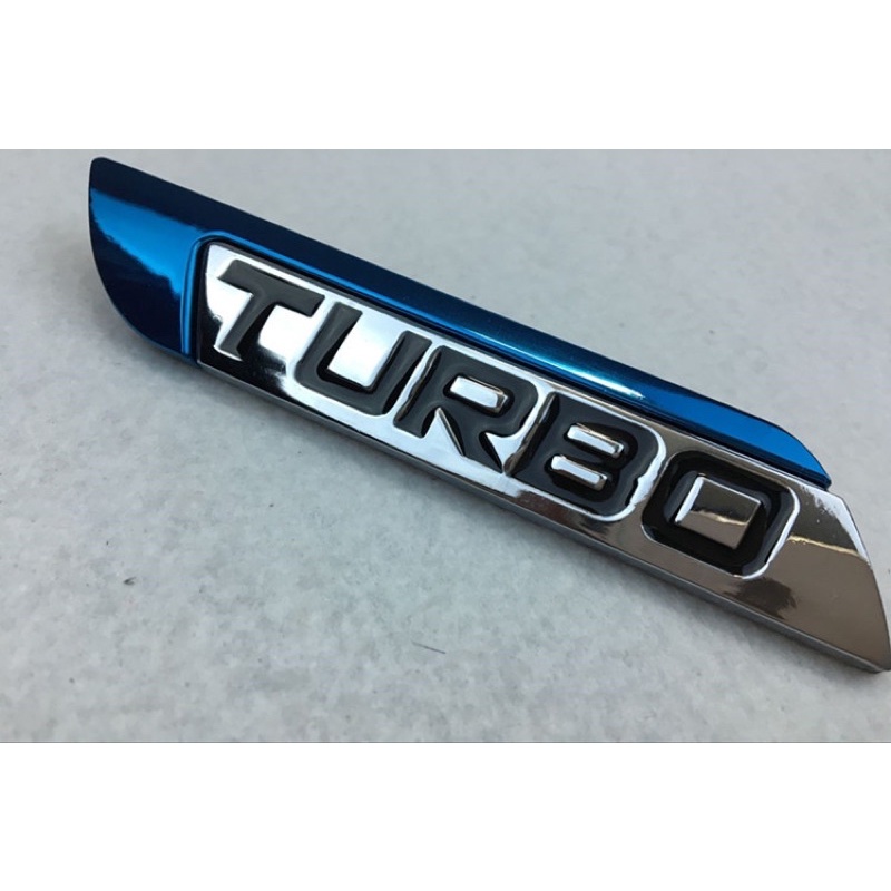 3D Alloy Metal Letter Turbo Car Emblem Badge Sticker Decal Decor emblem ...