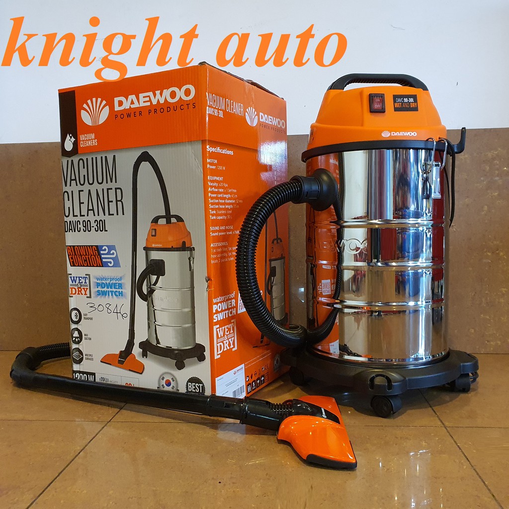 Daewoo DAVCW90-30L 30L Vacuum Cleaner 1200w ID30846 | Shopee Malaysia