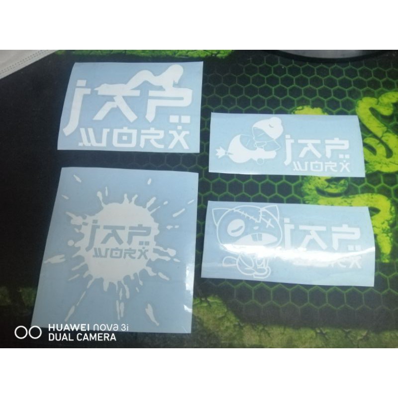 Sticker Potong JAP WORX Sticker Kereta Sticker JDM | Shopee Malaysia
