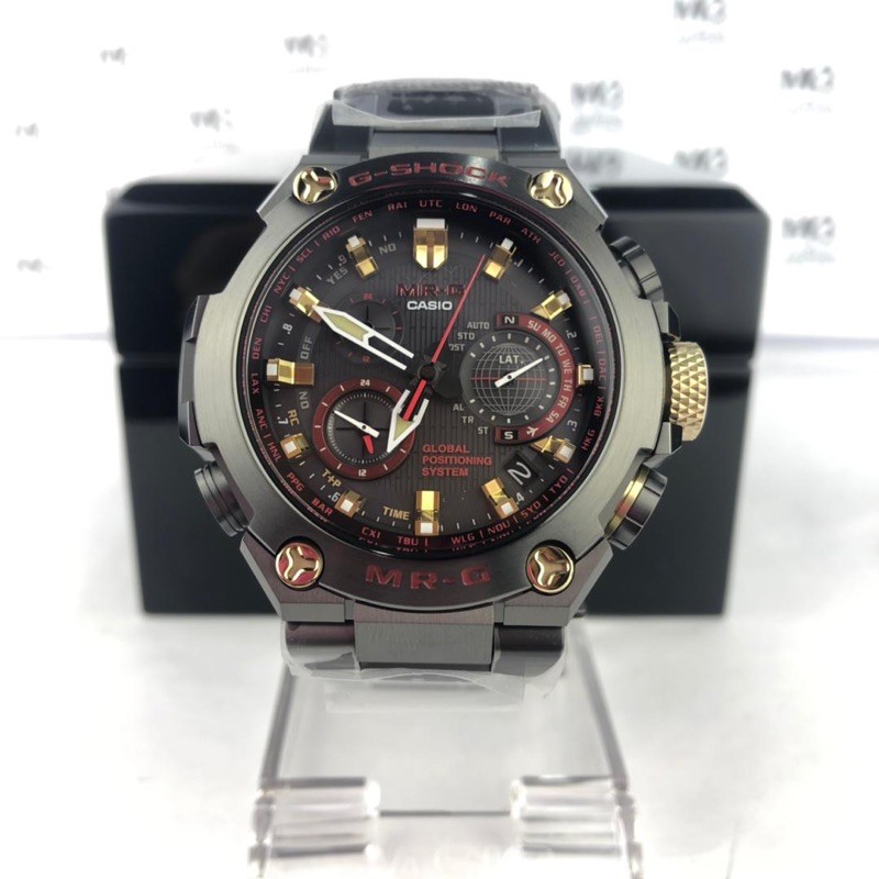 Casio G-Shock Distinctive Red “Akazonae” Themed GPS Titanium MRG-G1000B-1A4 | Shopee Malaysia