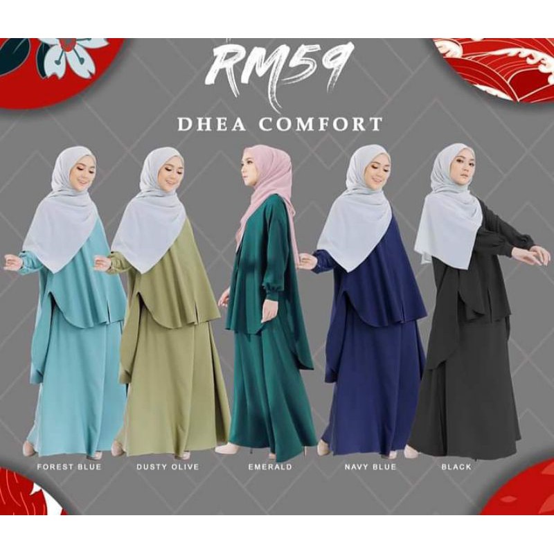 Haurabella Dhea comfort sale [part ] | Shopee Malaysia