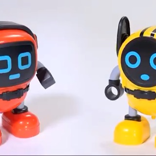 2020 Newest Pull rule gyroscope clockwork toy Gyro robot Friction car ...