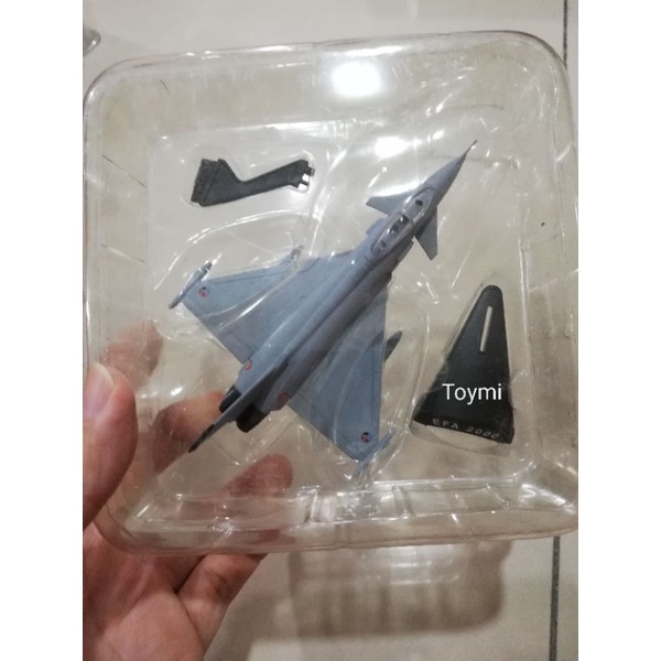 EFA 2000 Eurofighter Typhoon 1/121 Diecast Military Aircraft Jet ...