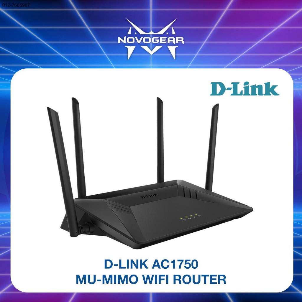D-LINK DIR-867 AC1750 MU-MIMO WIFI ROUTER(DIR-867) | Shopee Malaysia