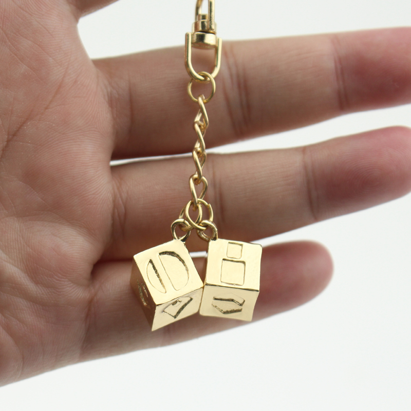 Star Wars Story Han Solo Dice Sabacc Pendant Keychain Lucky Dice Key ...