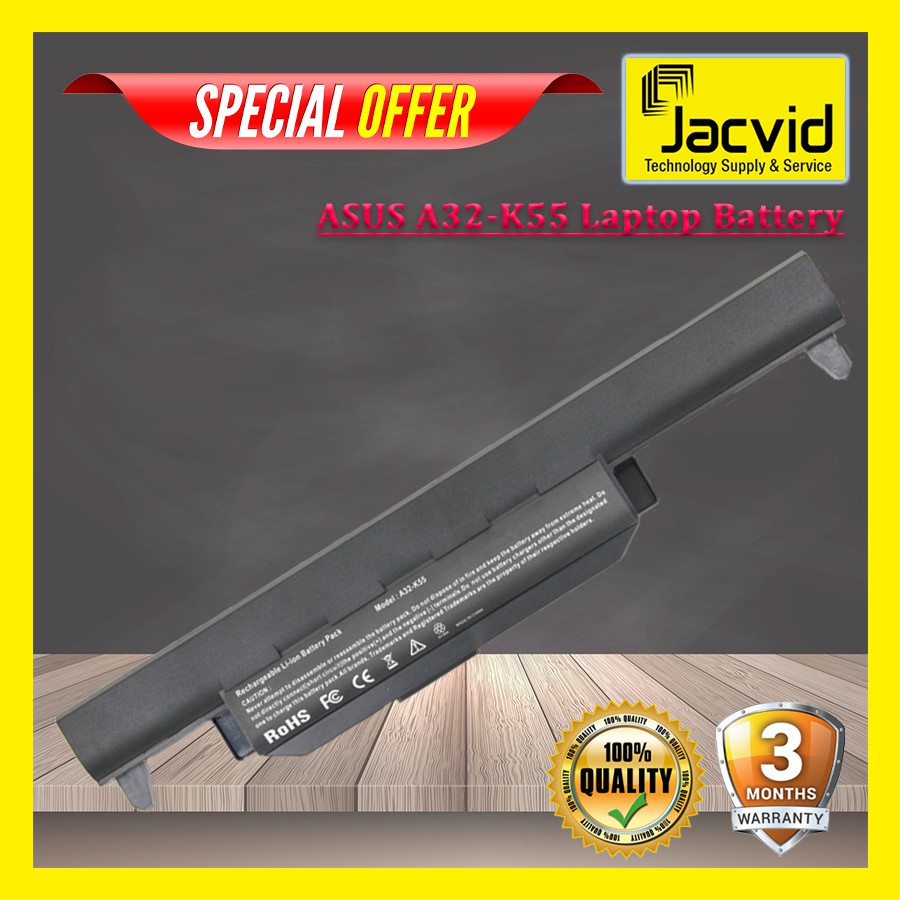 Asus Compatible A32-K55 Laptop Battery | Shopee Malaysia